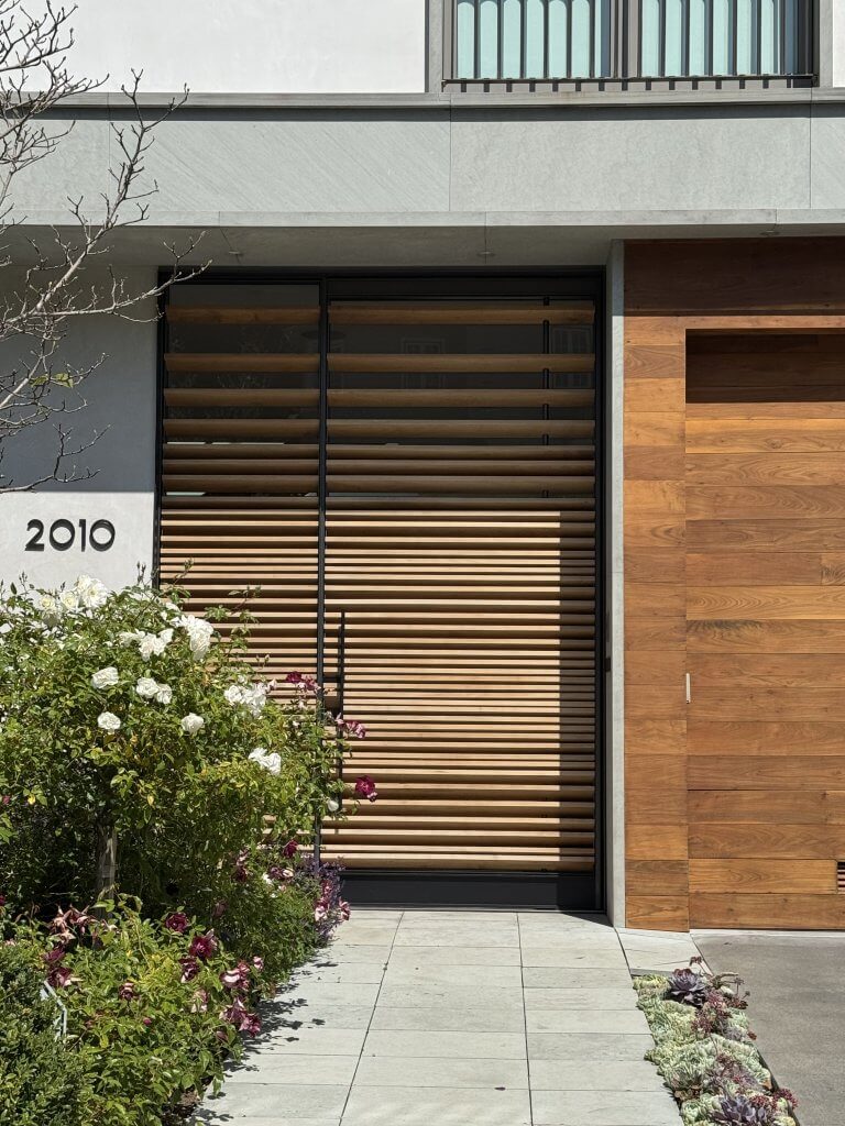 Architectural Design with Wood Brise Soleil